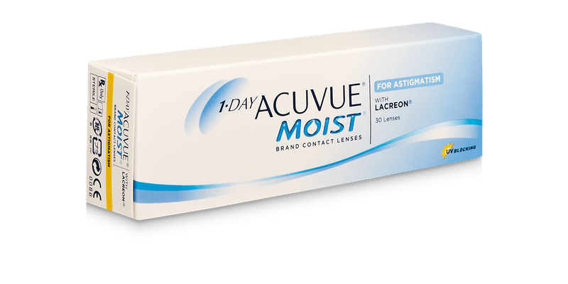 1-Day ACUVUE® Moist For Astigmatism 30 - 733905240683 - E-lens
